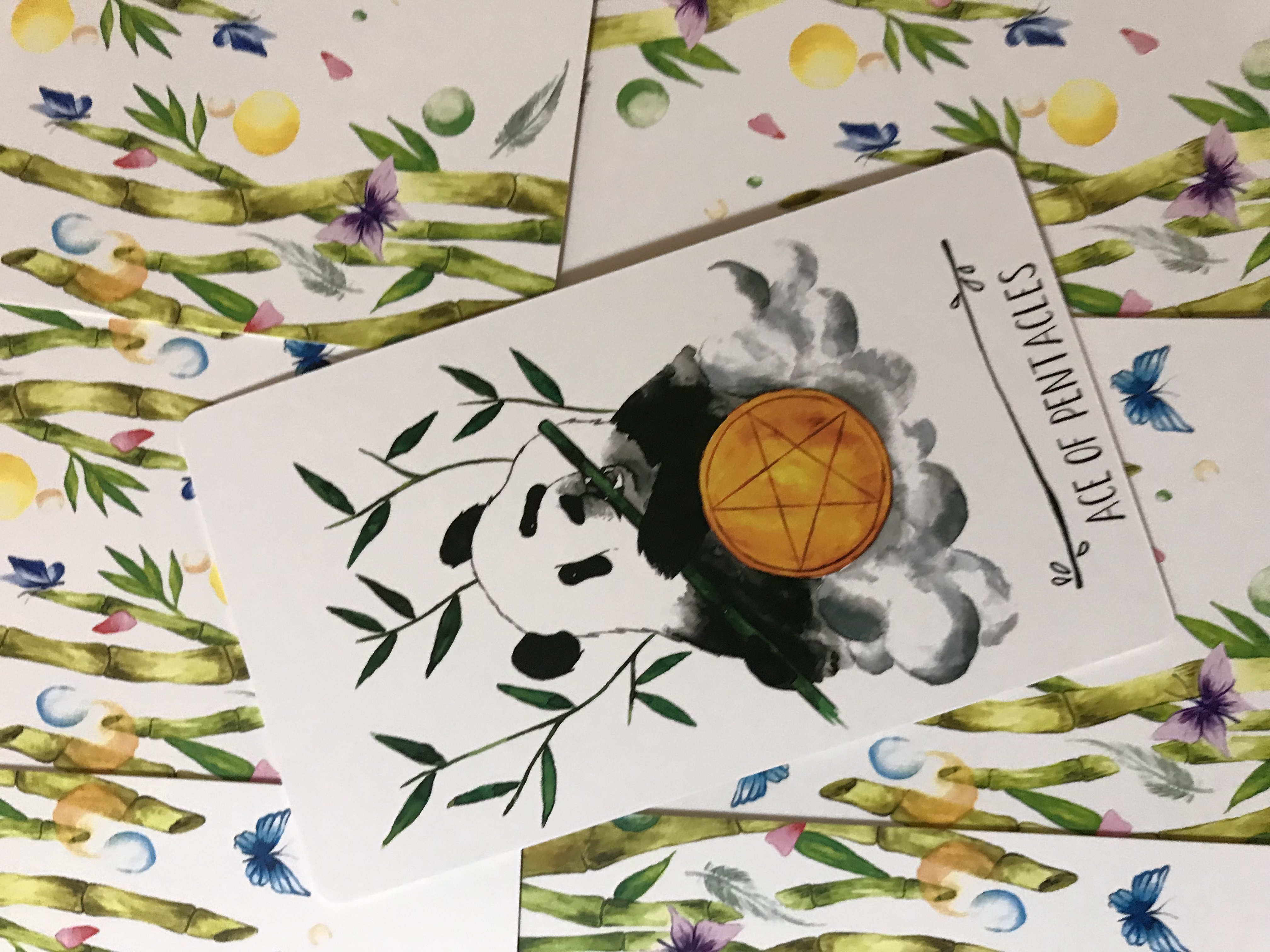 Featured Card of the Day – Ace of Pentacles – Way of the Panda Tarot ...