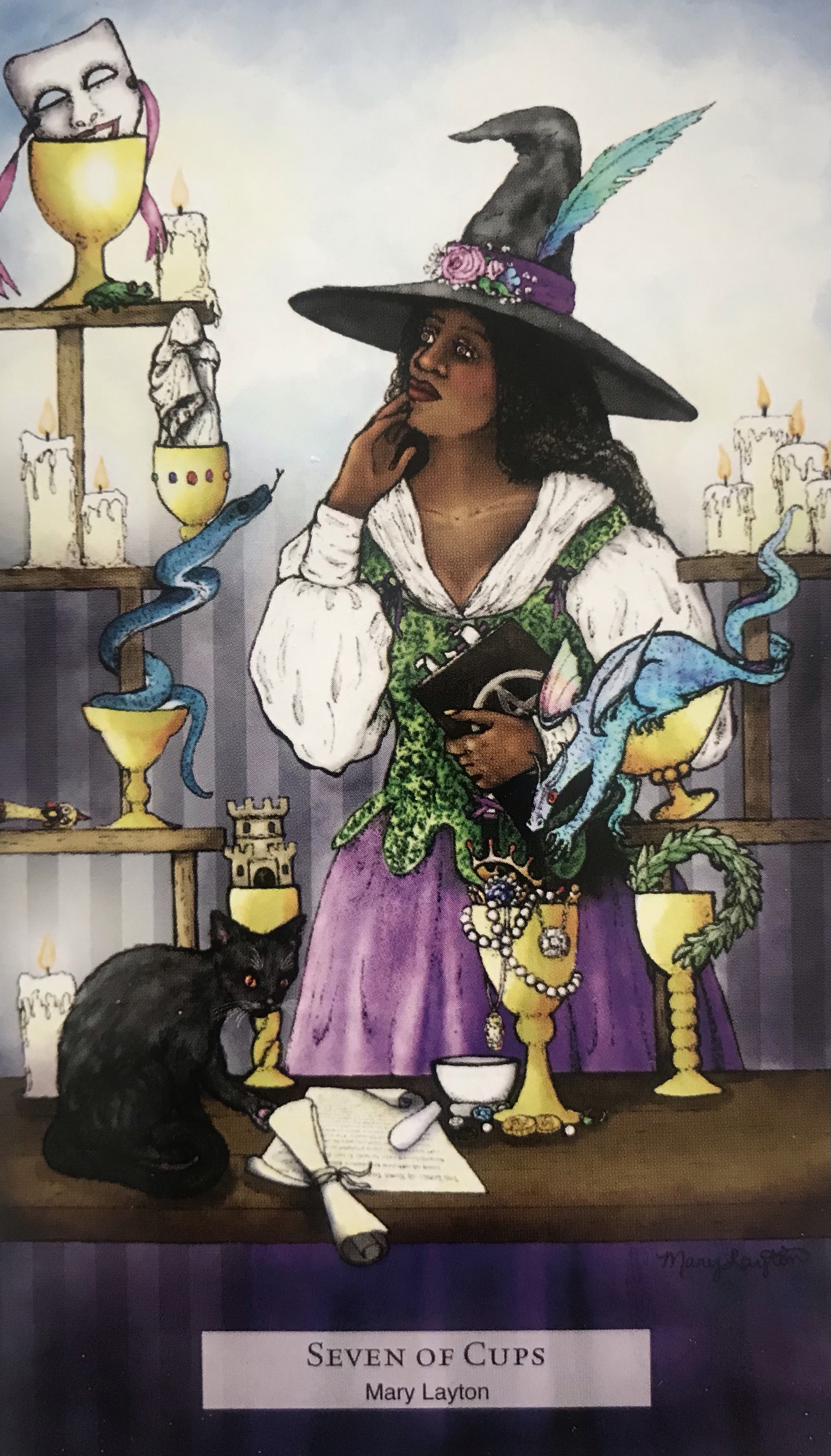 Card of the Day – 7 of Cups – Friday, May 24, 2024 – Tarot by Cecelia